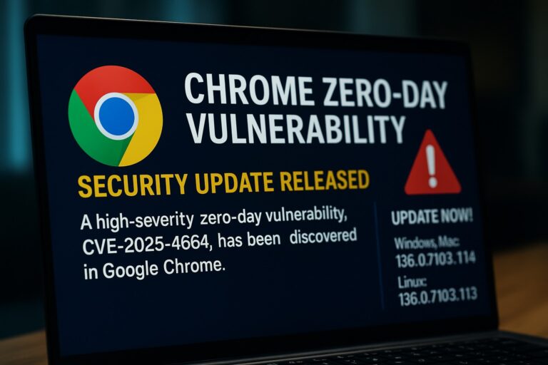【2025年5月最新版】Google Chromeにゼロデイ脆弱性発見、今すぐアップデートを！CVE-2025-4664対応情報まとめ